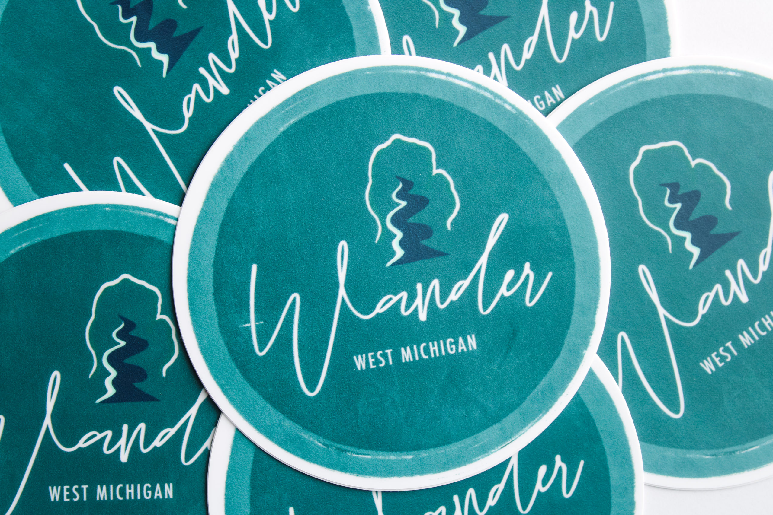 Wander West Michigan Stickers - Wander West Michigan