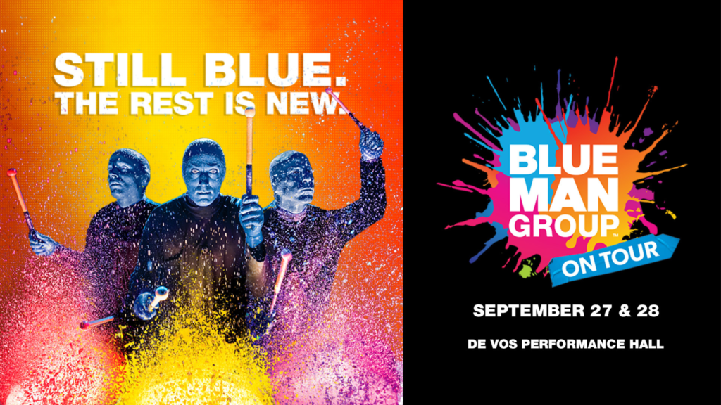 Blue Man Group at Devos Performance Hall - Wander West Michigan